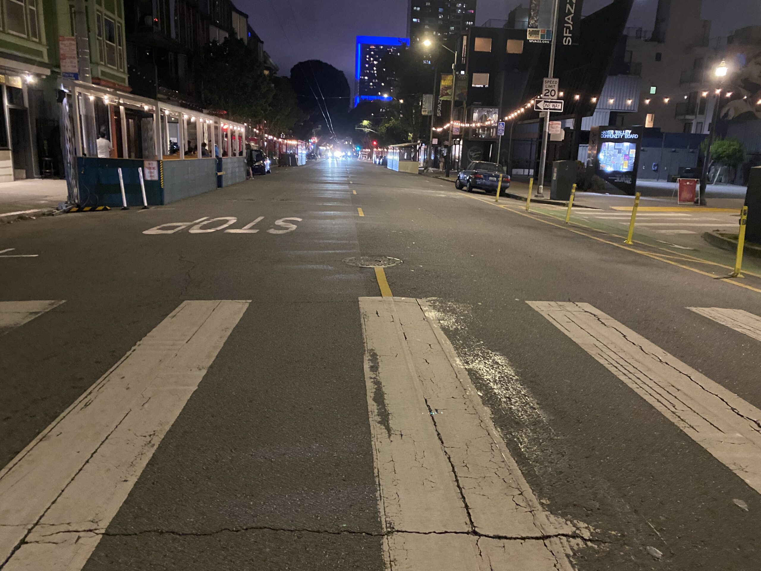 Hayes Street Closure Activity July 11, 2025 - Hayes Valley San Francisco