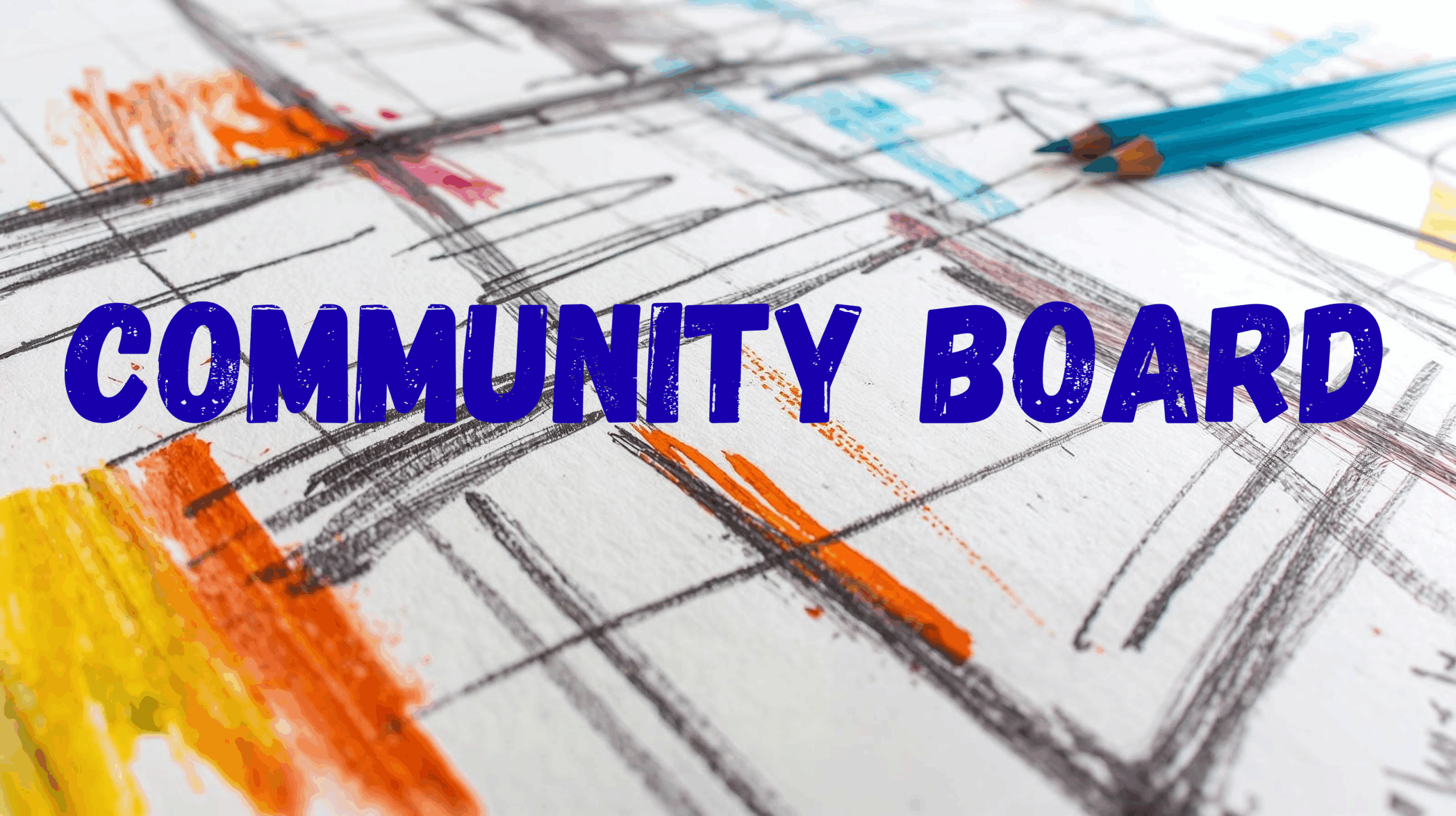 "Community" Bulletin Board - Hayes Valley San Francisco